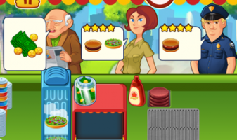 Burger Restaurant Express → Klik og spil spillet - GratisSpil.dk