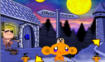 Monkey GO Happy Halloween → Klik og spil spillet nu - GratisSpil.dk