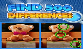Find 500 Differences → Klik og spil spillet nu - GratisSpil.dk